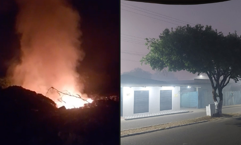 Borba em alerta: incêndio no lixão coloca toda a cidade em risco; veja ...